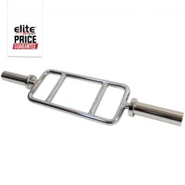 34 Inch Chrome Olympic Tricep Bar | Elite Fitness NZ