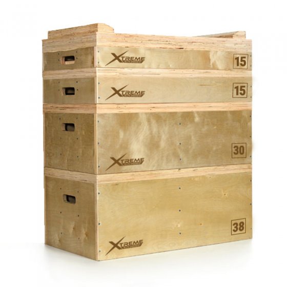 Xtreme Elite Wooden Jerk Box Set | Elite Fitness NZ | Elite Fitness NZ